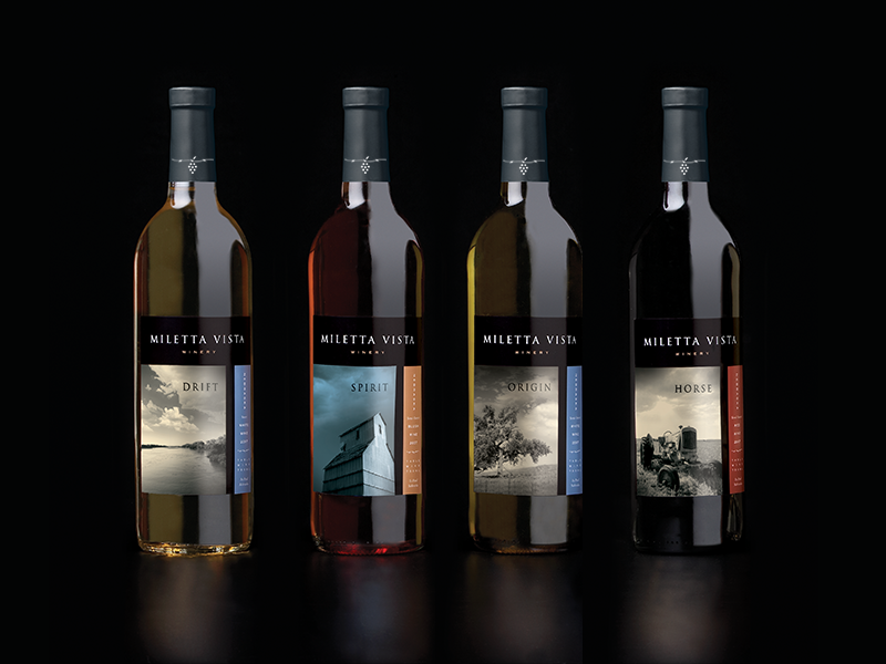 Miletta Visa Wine by James Strange on Dribbble