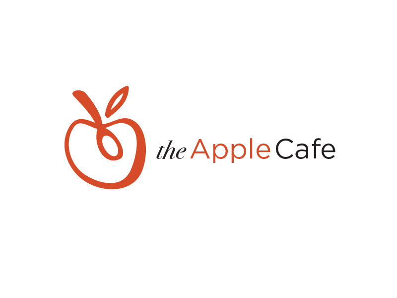 The Apple Cafe Logo by James Strange on Dribbble