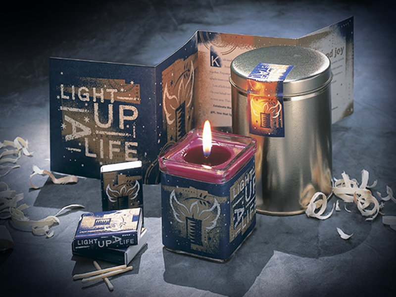 Light Up a Life Gift Packaging by James Strange on Dribbble