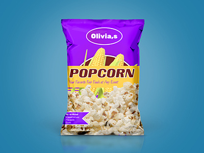 Popcorn Packet by Suchetan on Dribbble