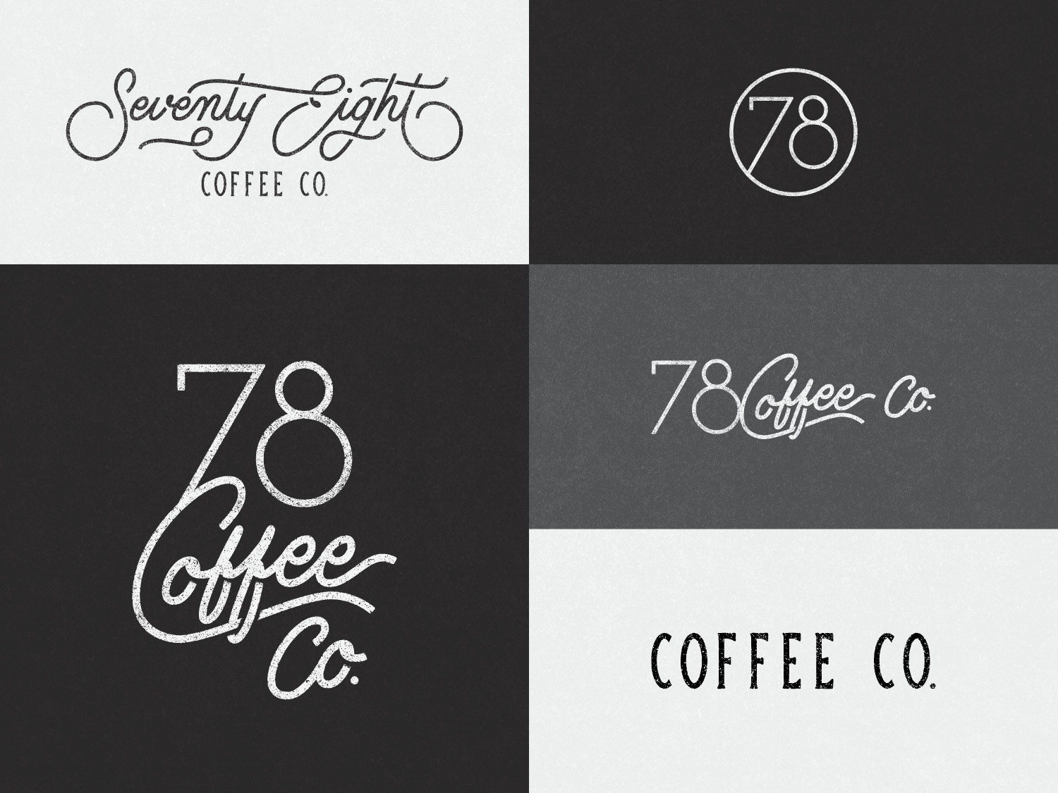 78 Coffee Co. - Responsive Branding by C.J. Amaya on Dribbble