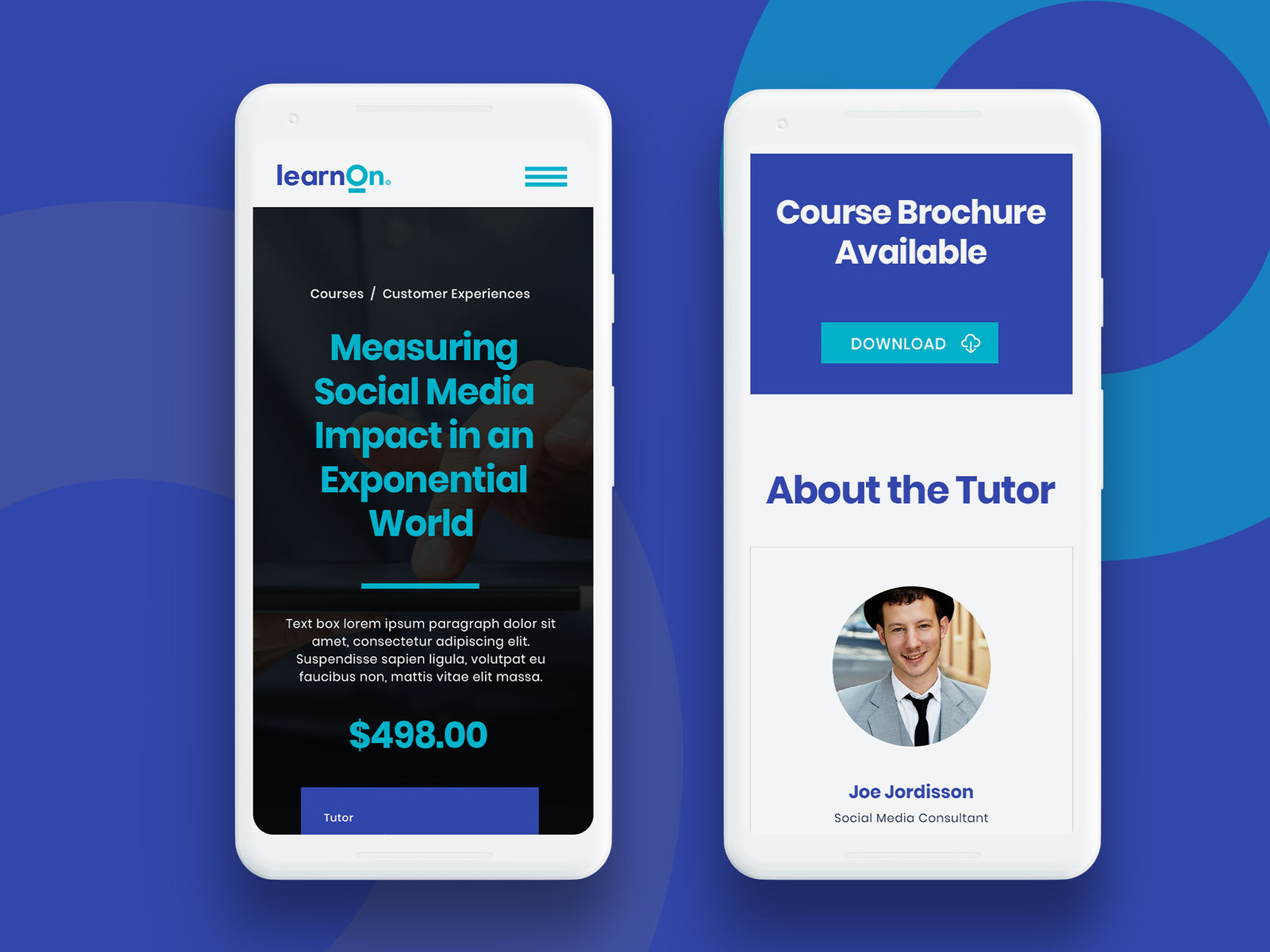 Course Page by Kama Dwipayana on Dribbble