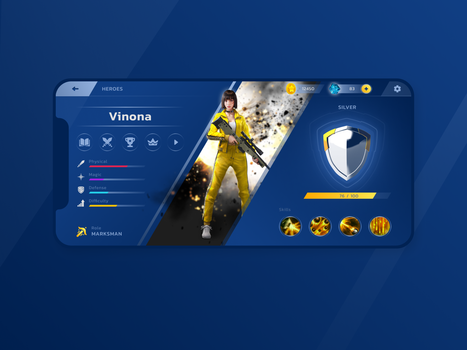 GAME UI Concept by PineDev Studio 🇺🇦 on Dribbble