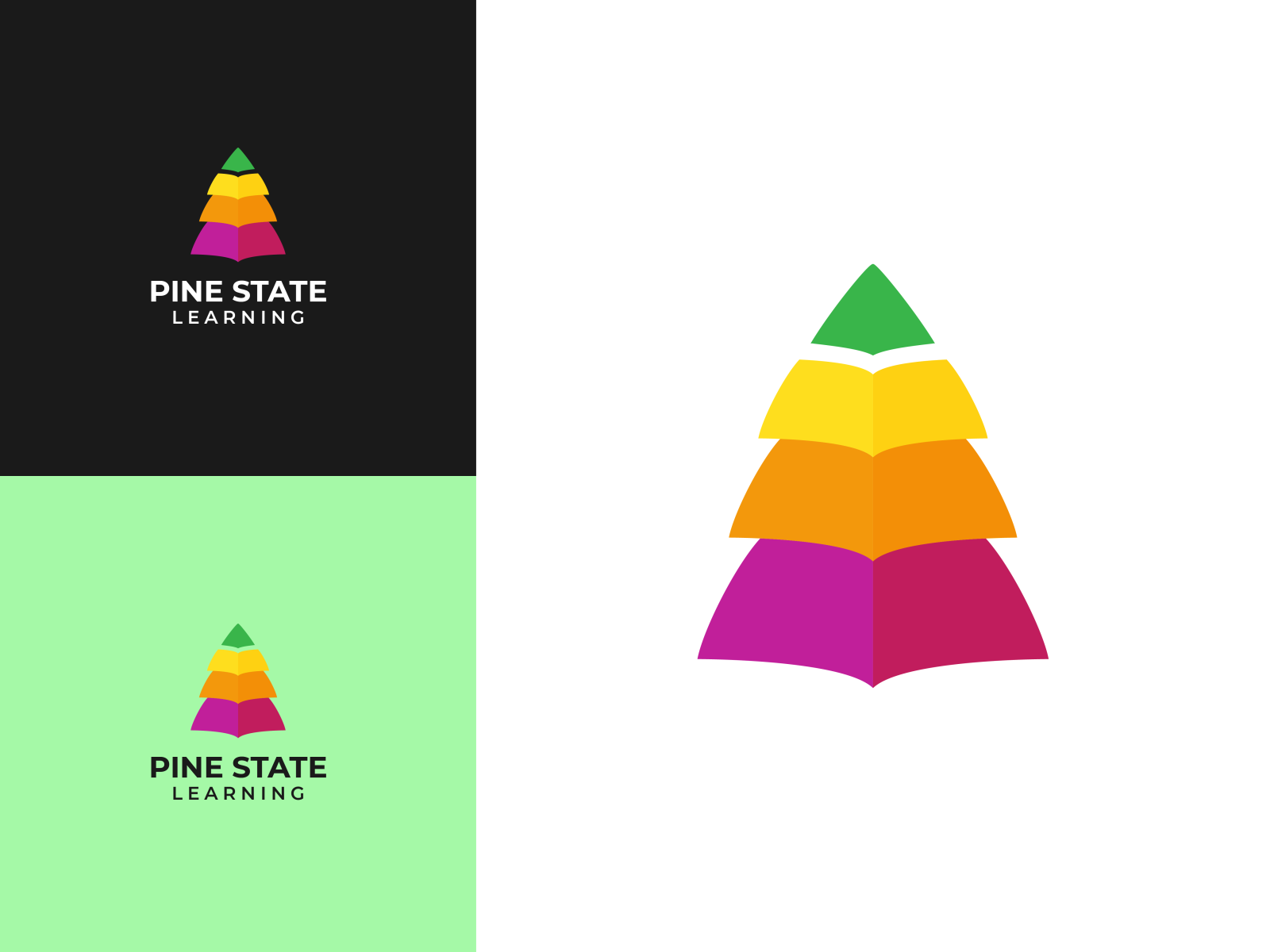 Pine State by Al Mamun | Logo & Branding Expert on Dribbble