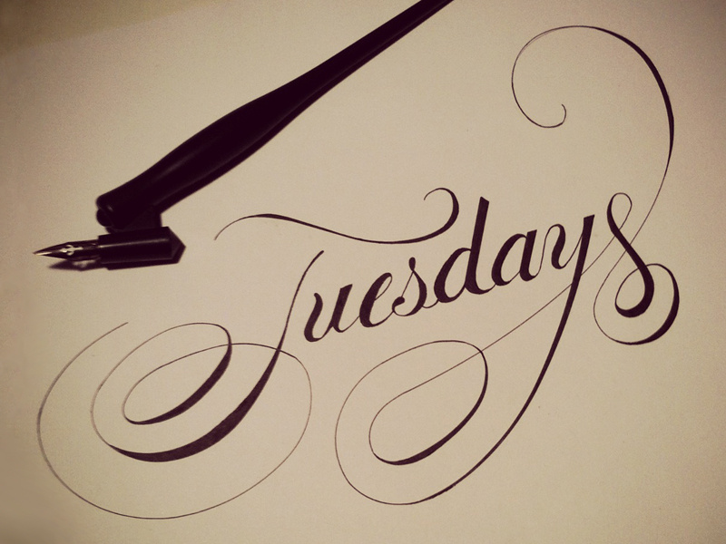 Tuesdays Script by James Blevins on Dribbble