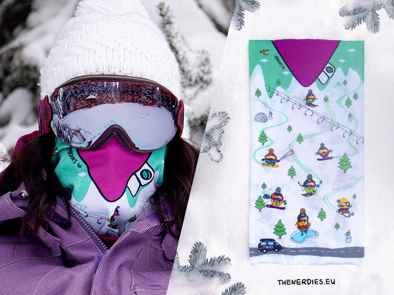 Birdies Nerdies Birdana "Snowie" Design by Milena Petrova ...