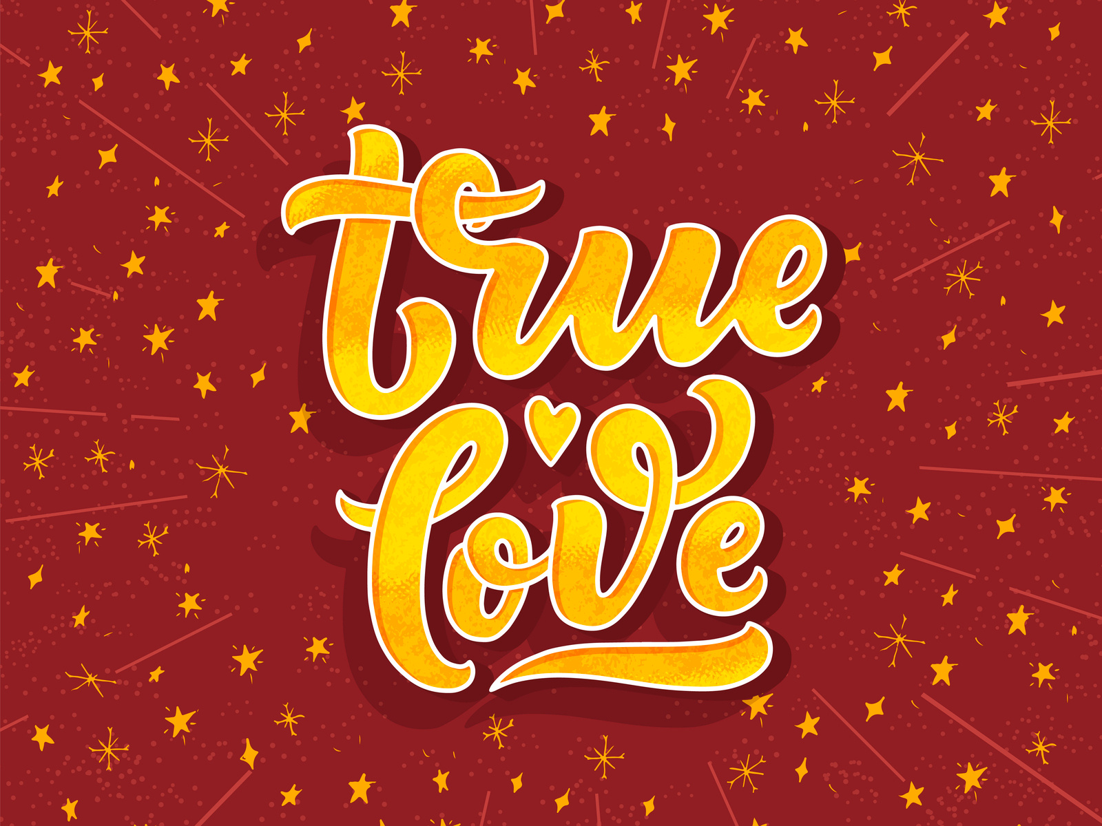 True Love 05 by Svetlana Kutsyn @_artlana_ on Dribbble