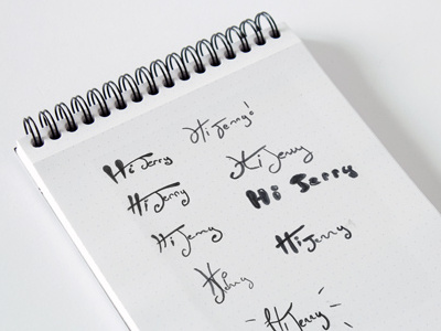 Sketchbook Hi Jerry by Maëva Dosimont on Dribbble