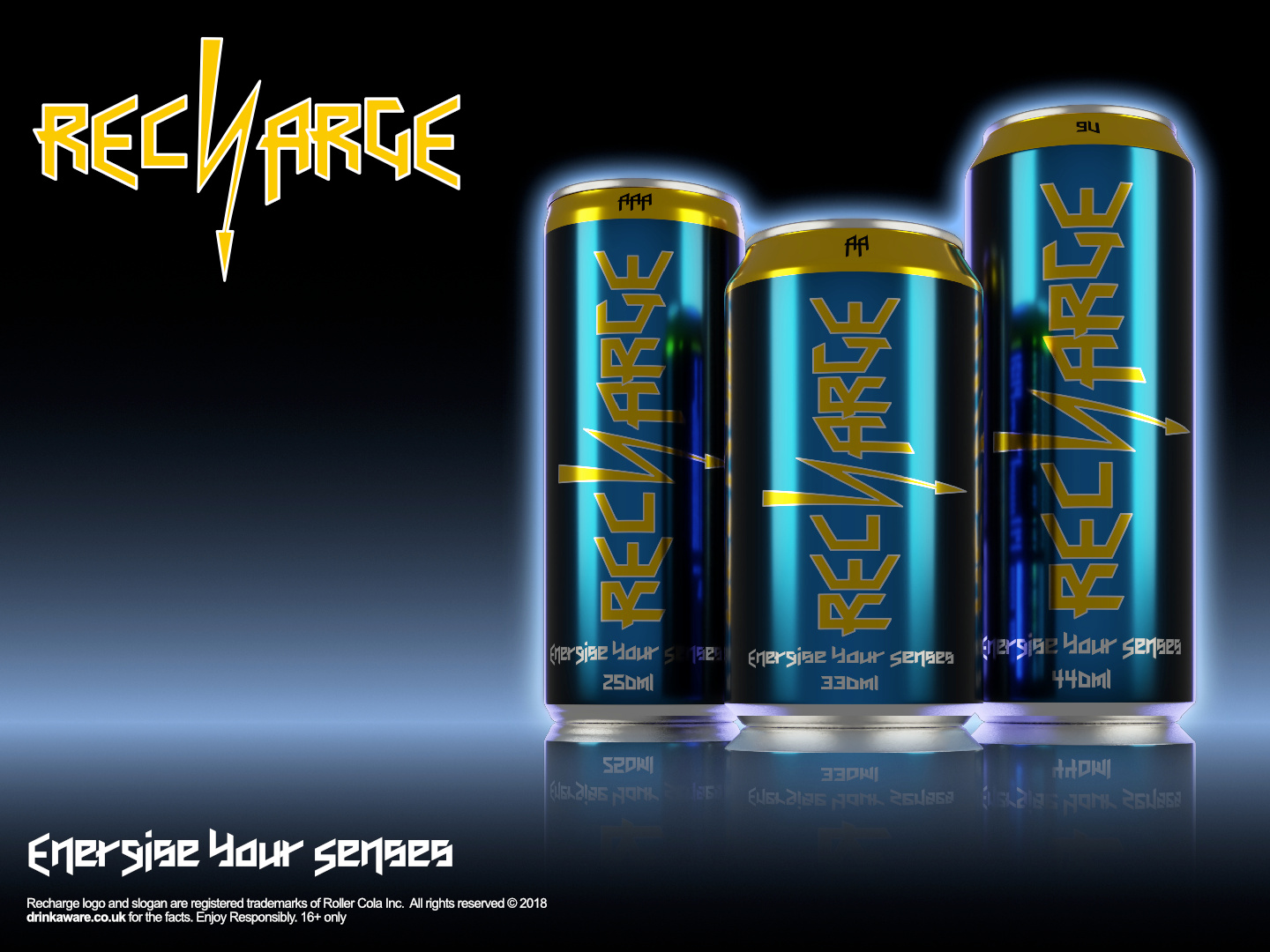 Recharge Energy Drink by Chris Curtis on Dribbble