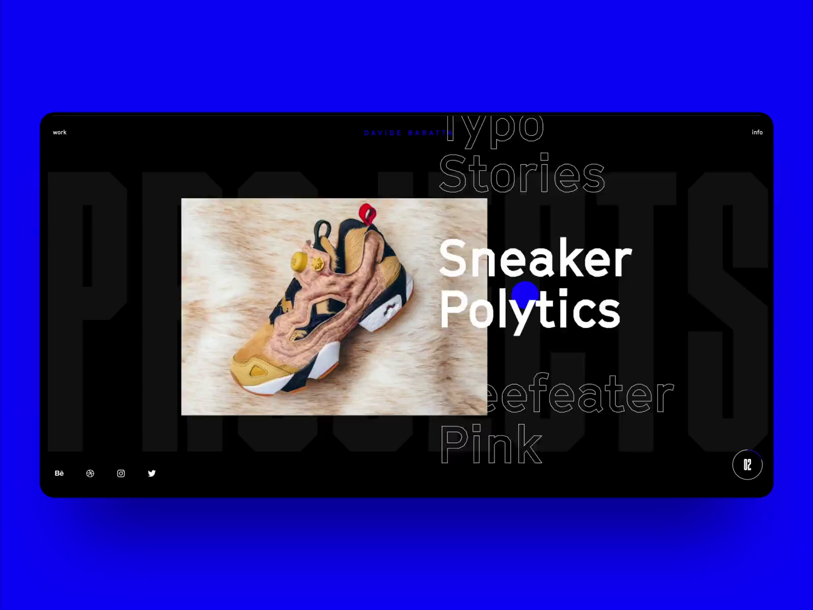 Projects page - Davide Baratta folio 2020 by Francesco Michelini on ...