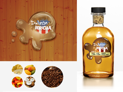 Logo Dulzón Boricua by Samille Perez on Dribbble