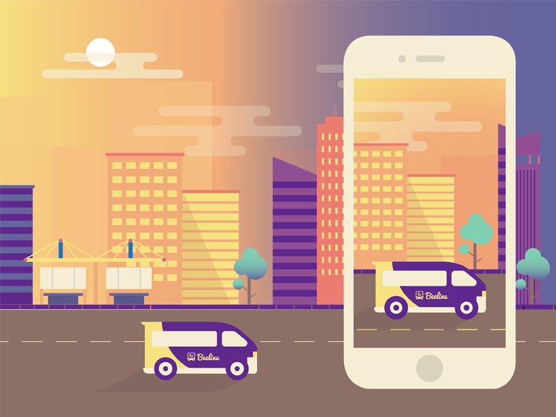 Making a Beeline for Work by Pamela Ang on Dribbble