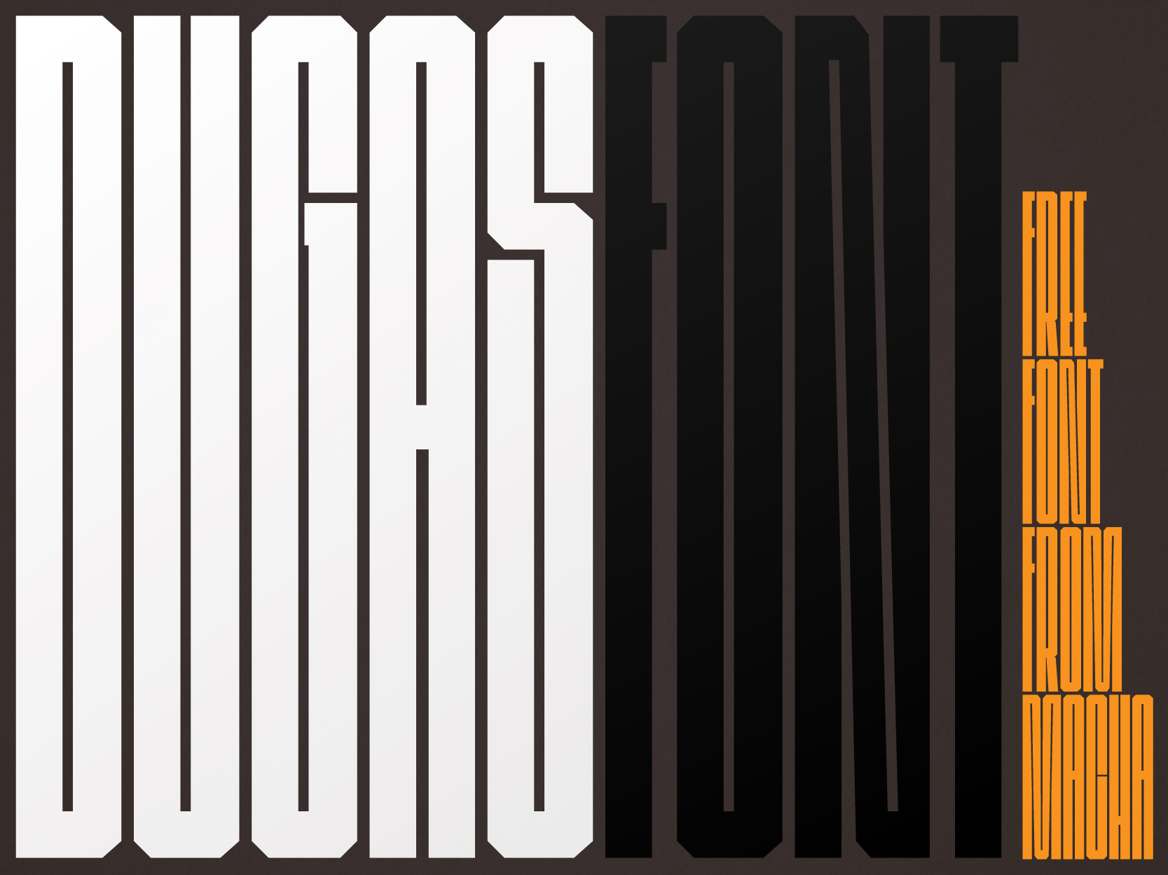 Dugas Font by Jacek macha Machowski on Dribbble