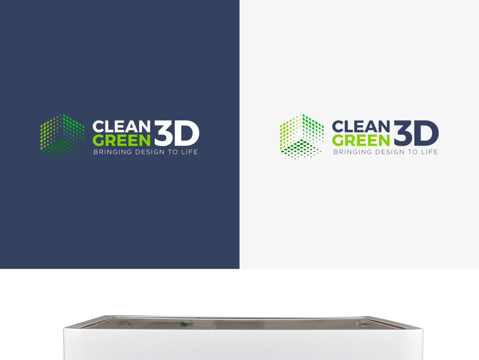 Clean Green 3D by Rob&Paul on Dribbble