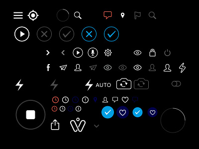 Wistla GUI by steveturf on Dribbble