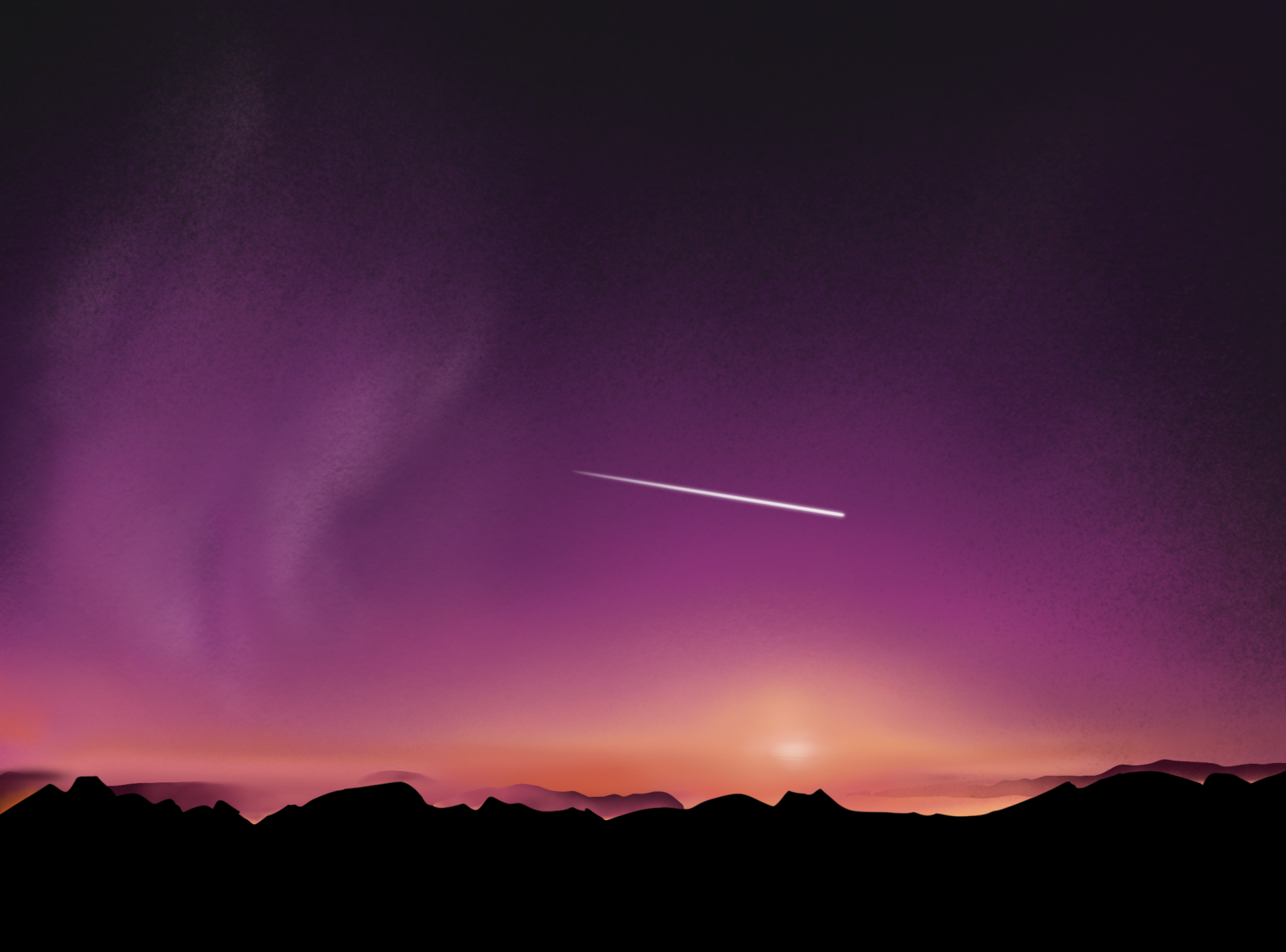 Purple Sky by Yilin Jia on Dribbble