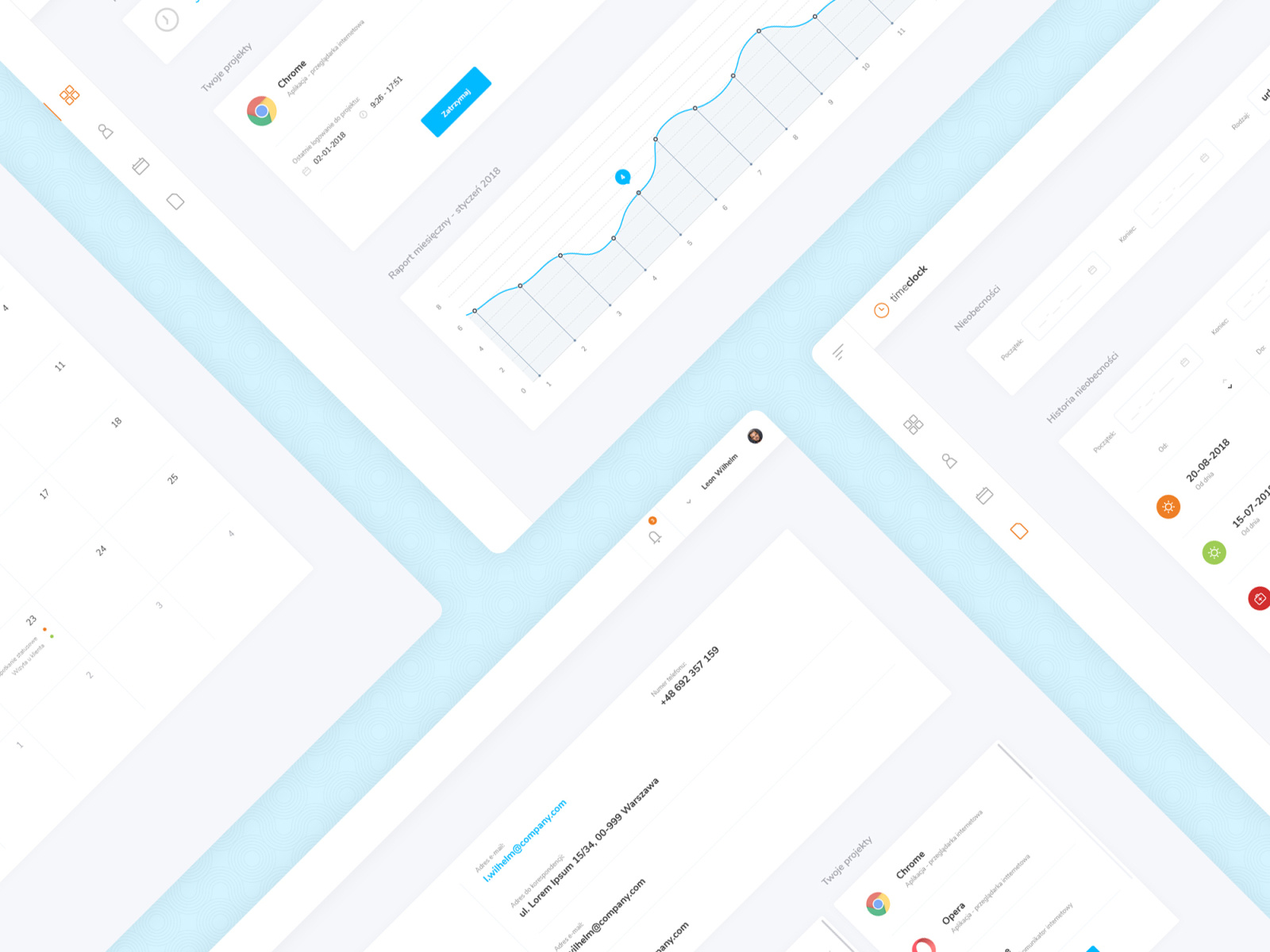 Web App UI by Emil Kurzaj on Dribbble
