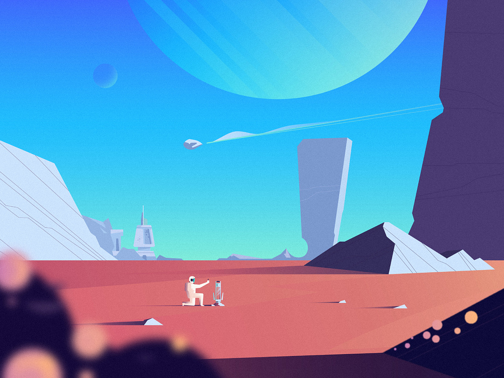 Gathering Samples by BagelDog on Dribbble