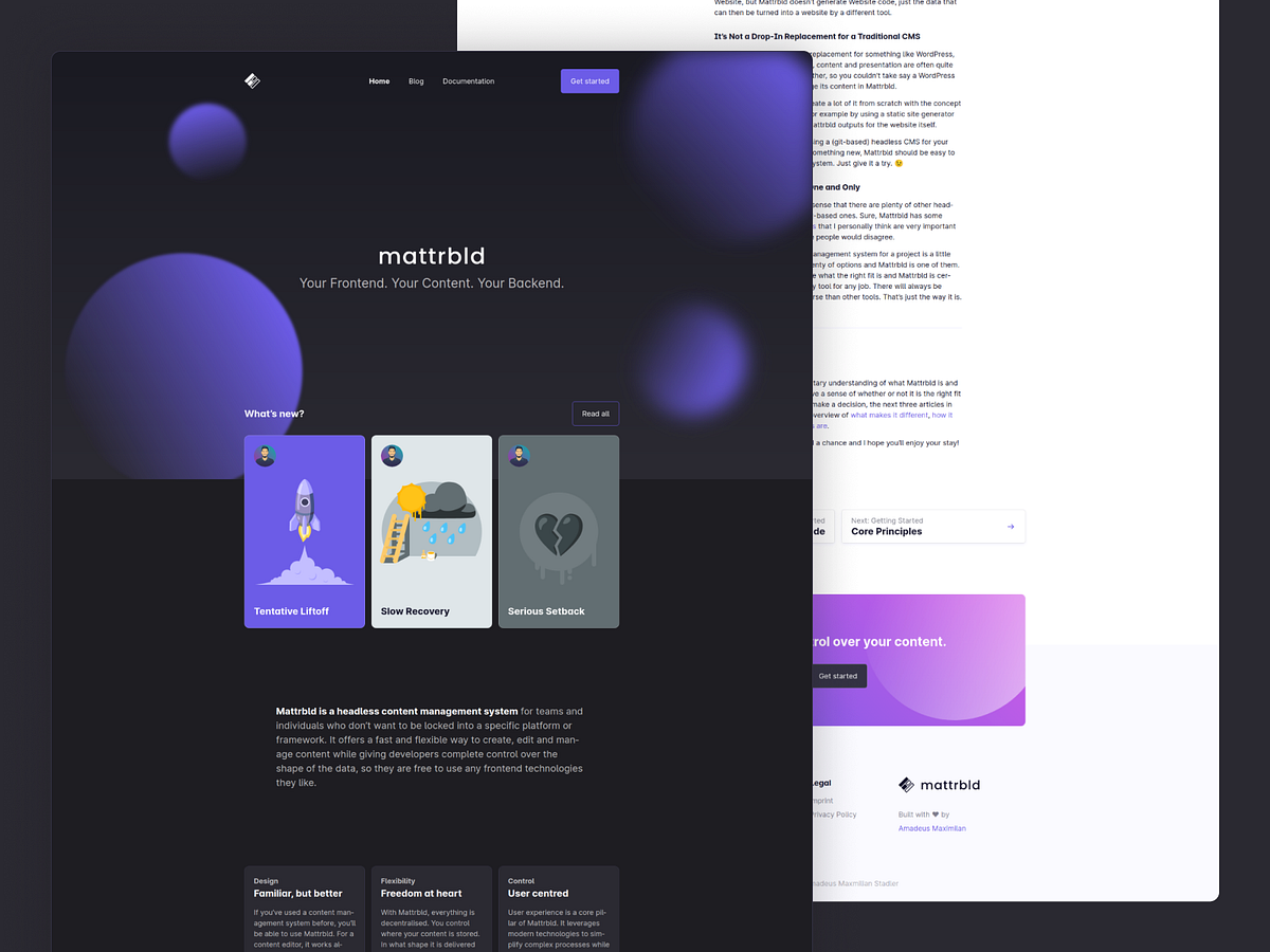 Documentation Website designs, themes, templates and downloadable ...
