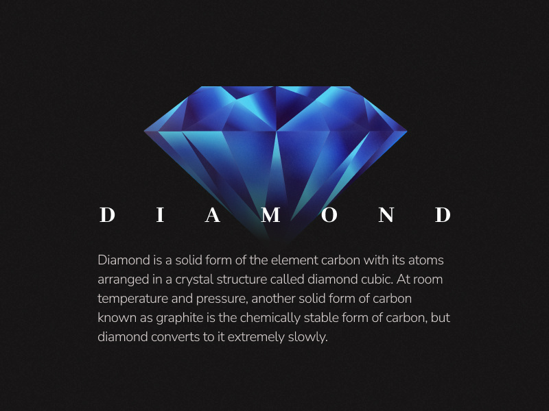 Diamond - Figma practices by Lionel on Dribbble