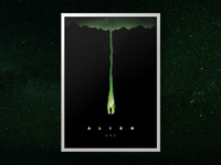 Alien Ore Film Poster by Lee Abbott on Dribbble