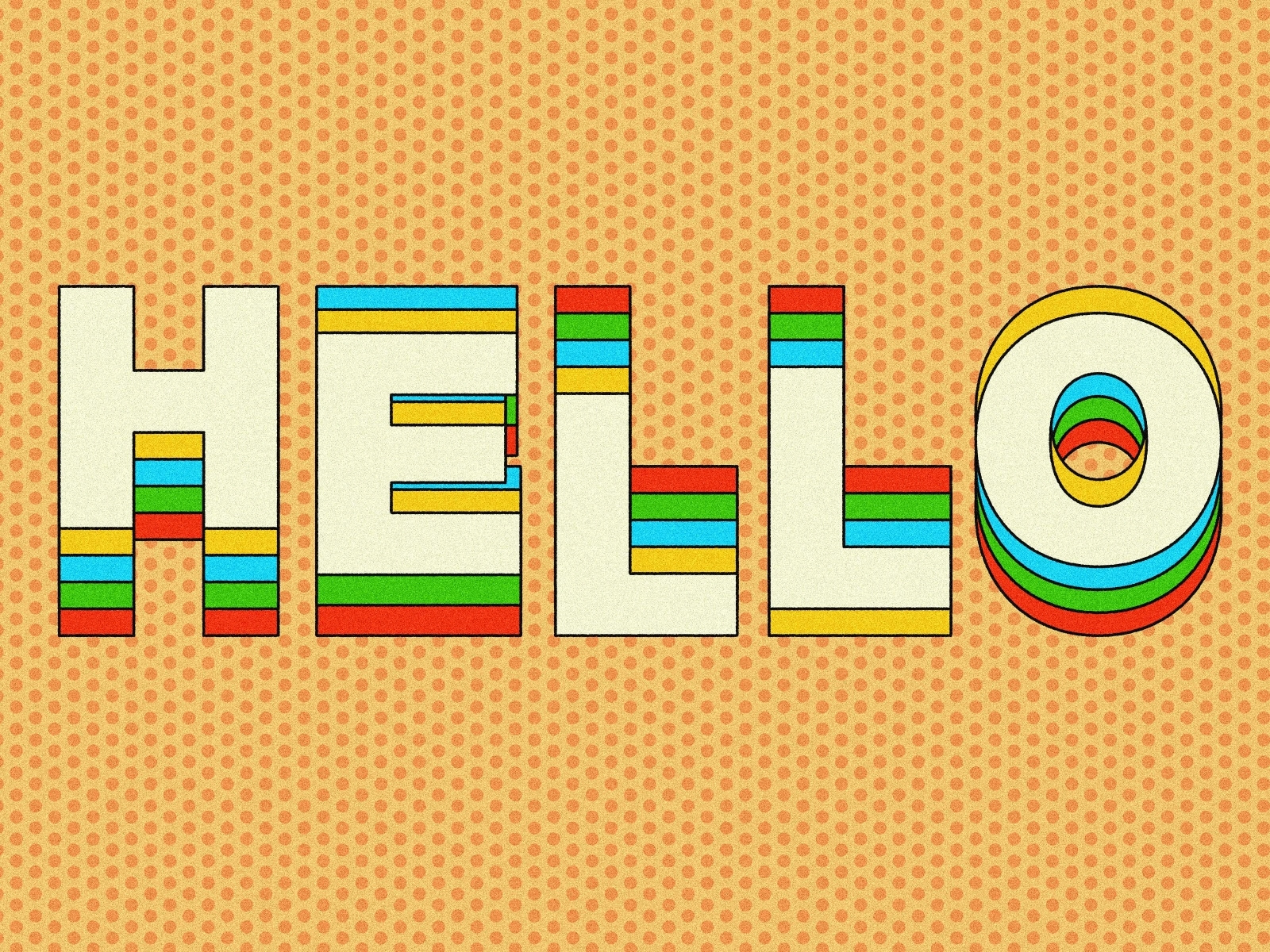 Hello by Peter Scrufari on Dribbble