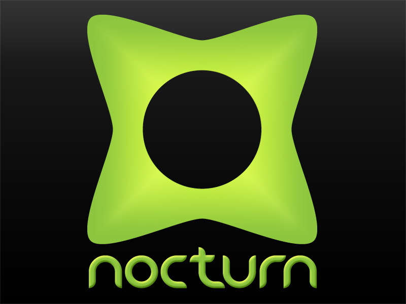 Nocturn Logo by Aaron Lewis on Dribbble