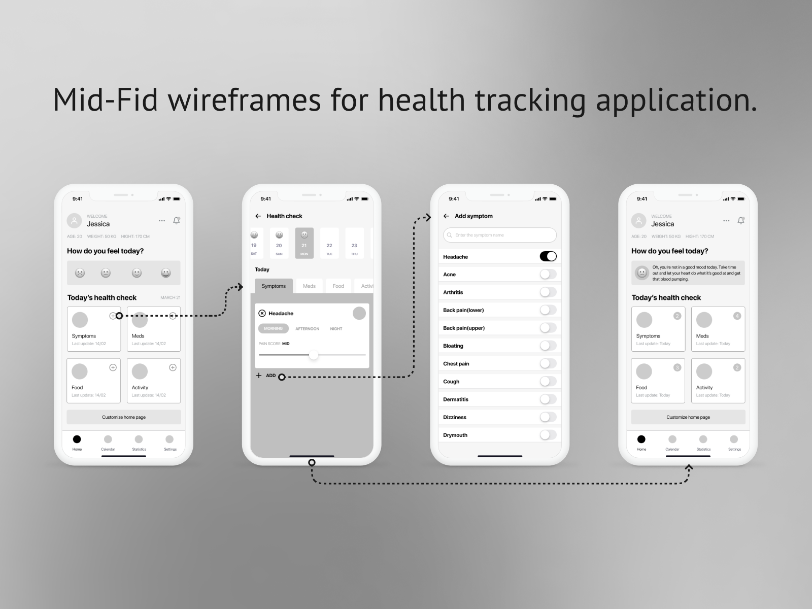 Dribbble - Health tracking.png by Halyna Tryfonova