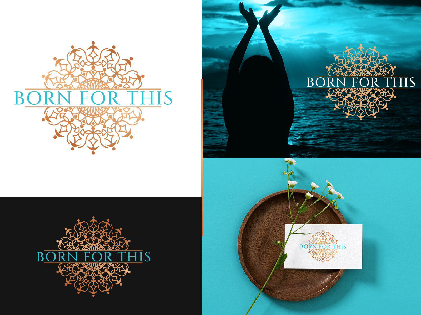 Born For This | Logo Design by Abubokkor Siddique on Dribbble