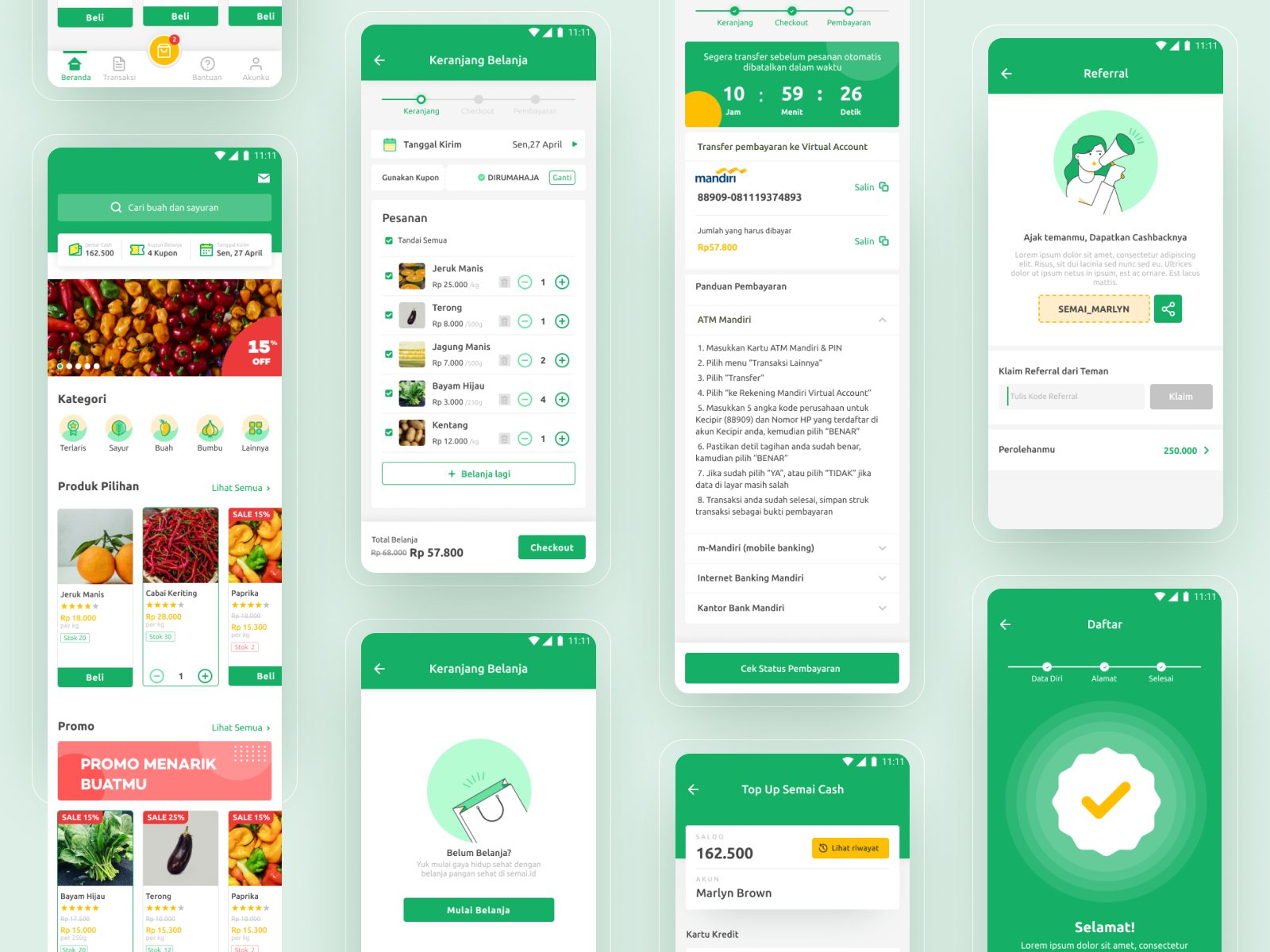 Groceries App - Exploration Design by Erricson Hardiansyah on Dribbble