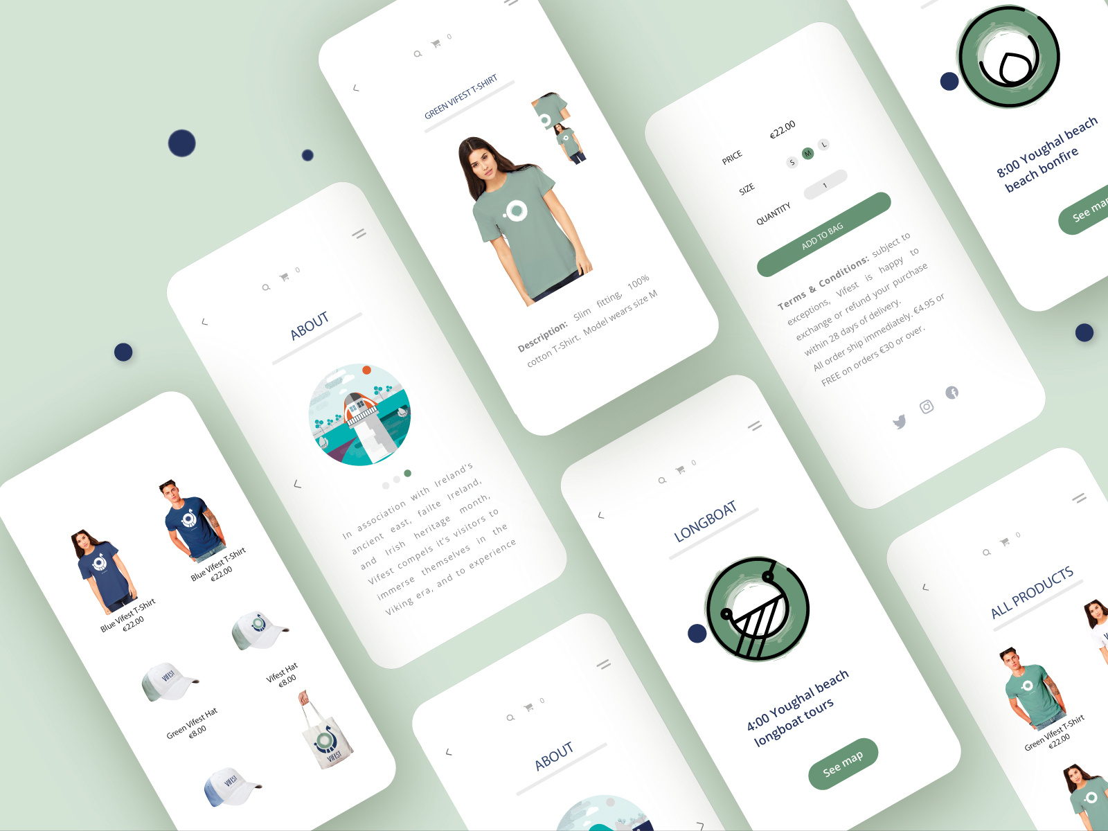 App Screens by Leaha Holland on Dribbble