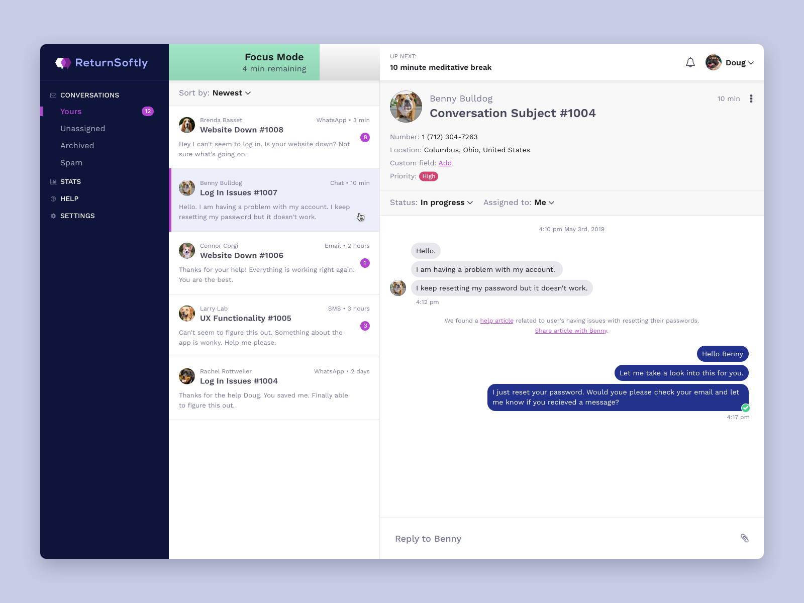 Chat App Concept by Mark Peck on Dribbble