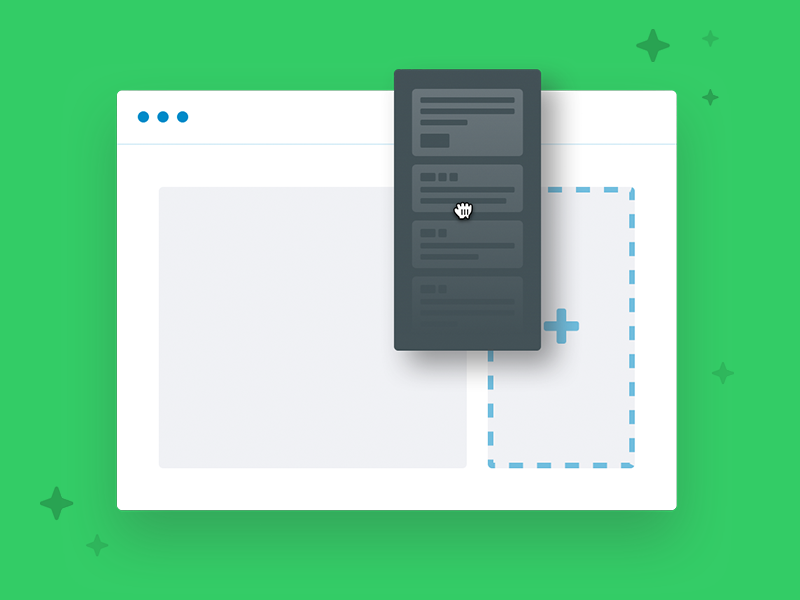 Widget Illustration by Mark Peck on Dribbble