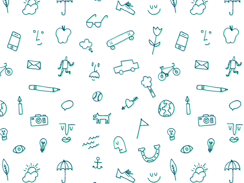 Doodle Pattern by Sebastian Abboud on Dribbble