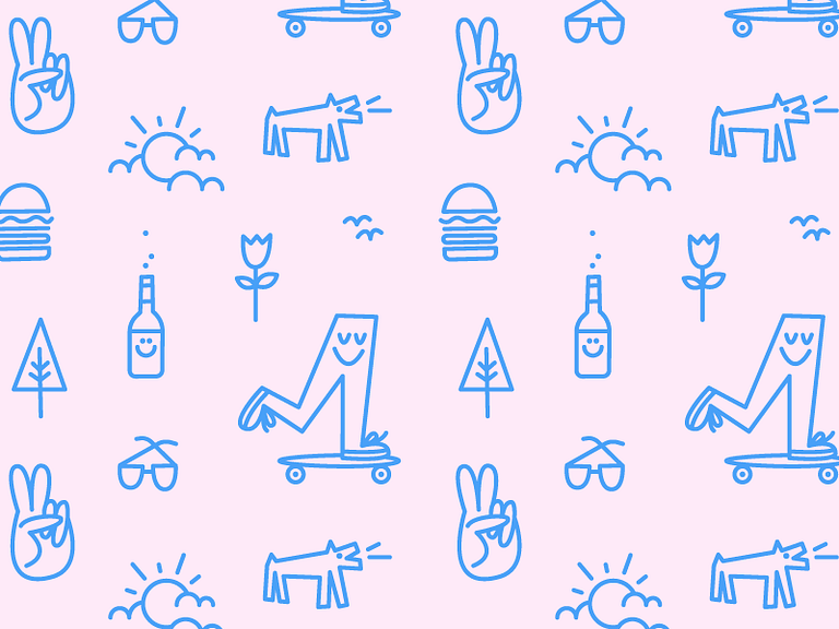 Pattern fun by Sebastian Abboud on Dribbble