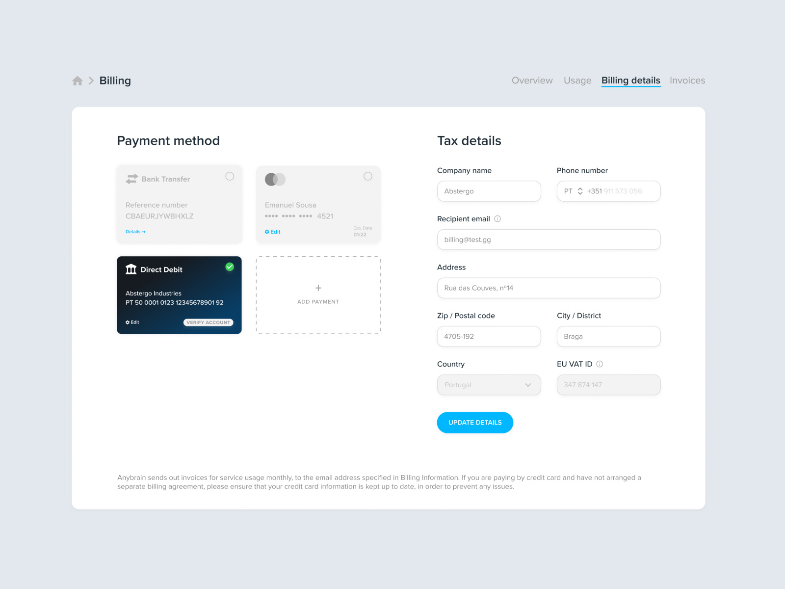 Payment Method by Emanuel Sousa on Dribbble