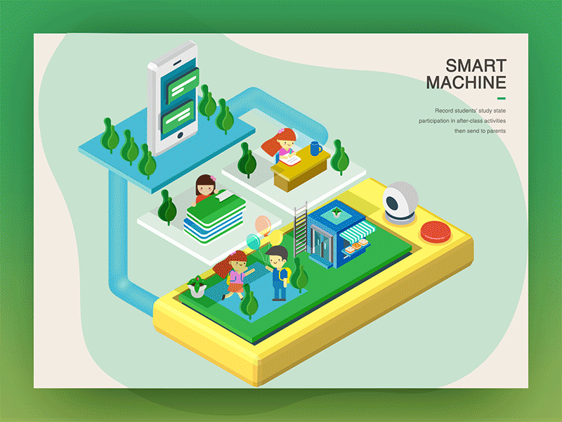Smart machine by 小夢 on Dribbble