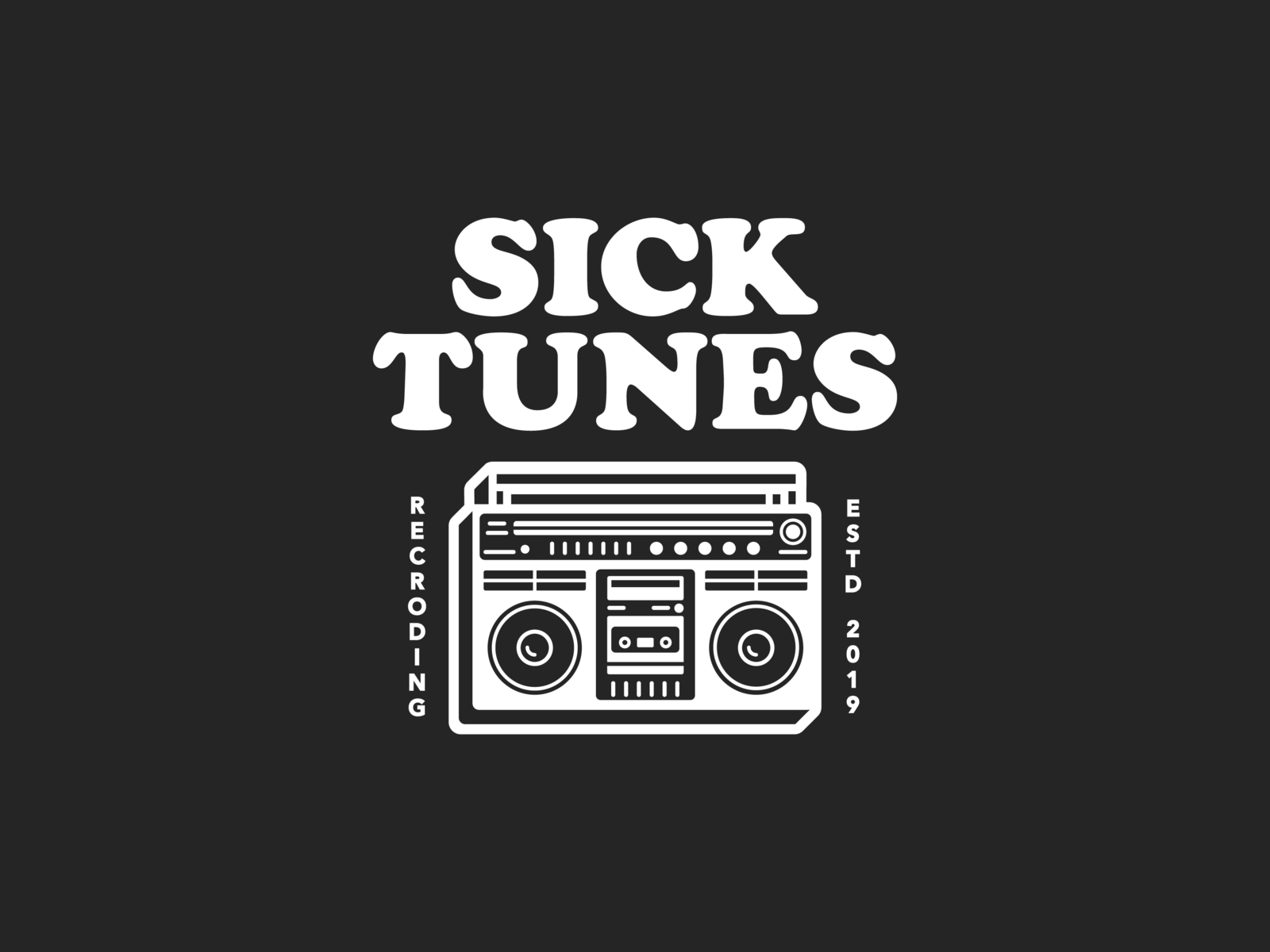 Sick Tunes Recording Logo by Grant Mortenson on Dribbble