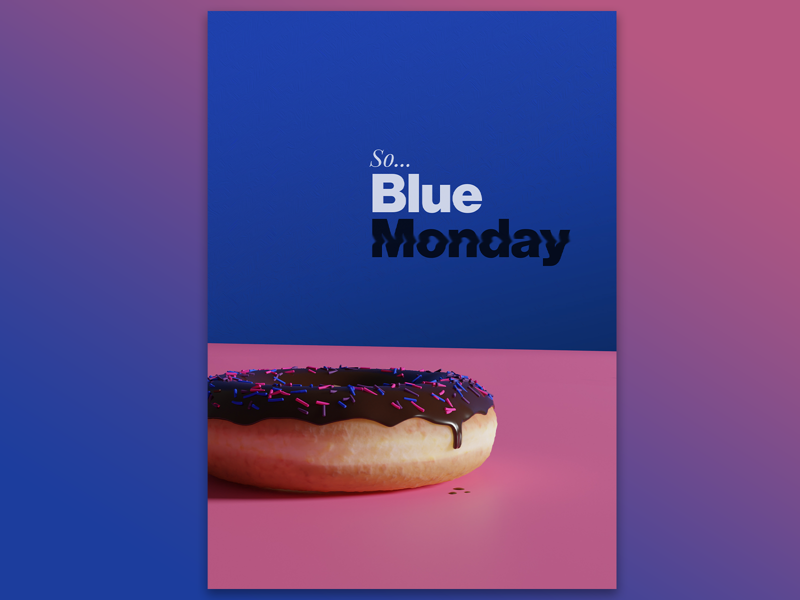 Blue Monday by Mateusz Różalski on Dribbble