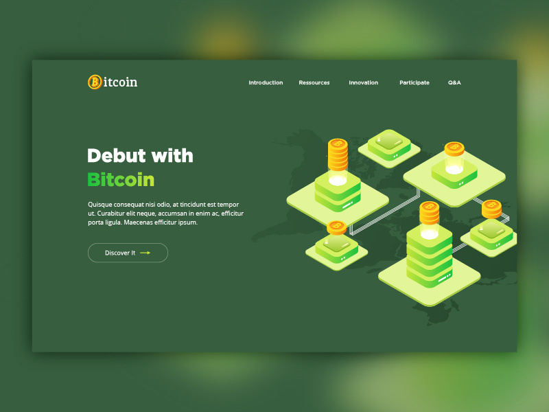 Graphic Design 06 - Bitcoin by Marrow Melow on Dribbble