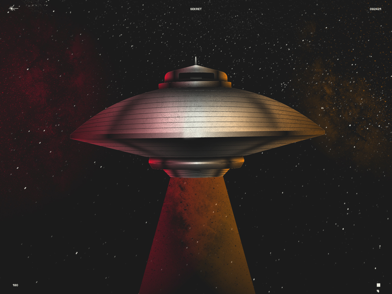 UFO | Unidentified Flying Sekret Machine by Ryan Saputra on Dribbble