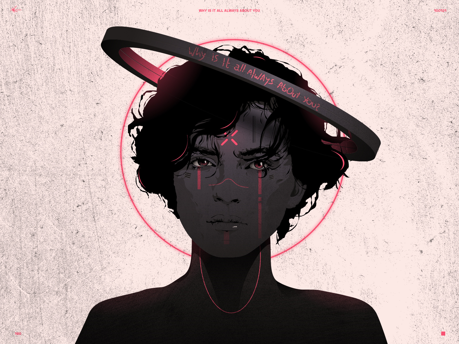 Why is it all always about you by Ryan Saputra on Dribbble