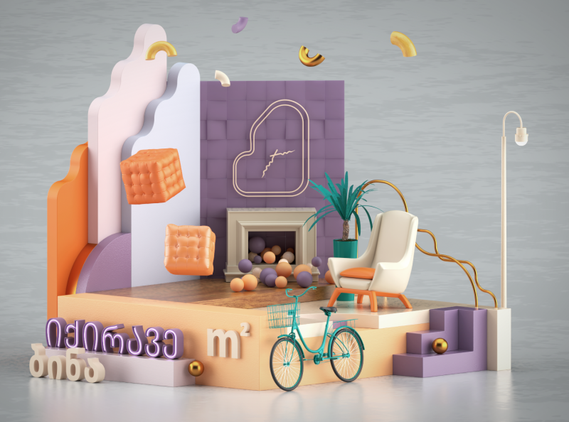 M2 ROOM by Akaki kapanadze on Dribbble