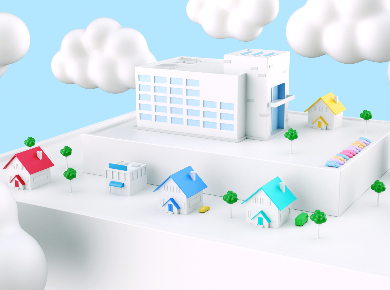 Cute Town by Akaki kapanadze on Dribbble