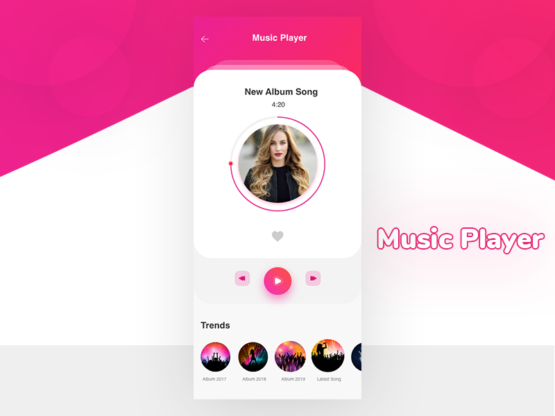 Music Player by MicraSol - App Development Company on Dribbble