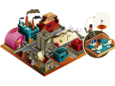 Bad Town Dotcom by Paulo Buchinho on Dribbble