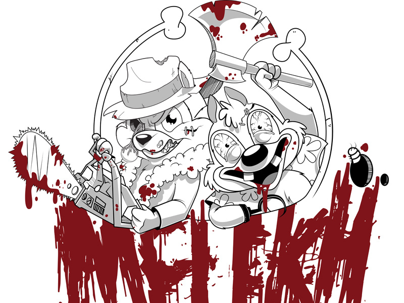 "Melekh" band t-shirt by Gergana Stancheva on Dribbble