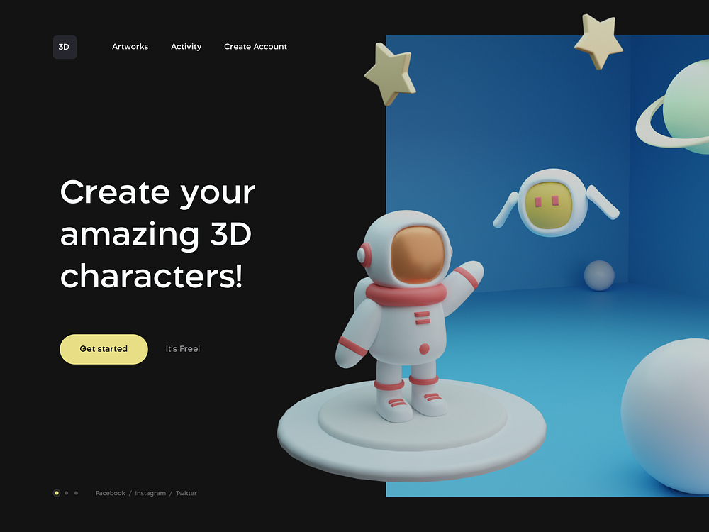 Browse thousands of 3D Character images for design inspiration | Dribbble