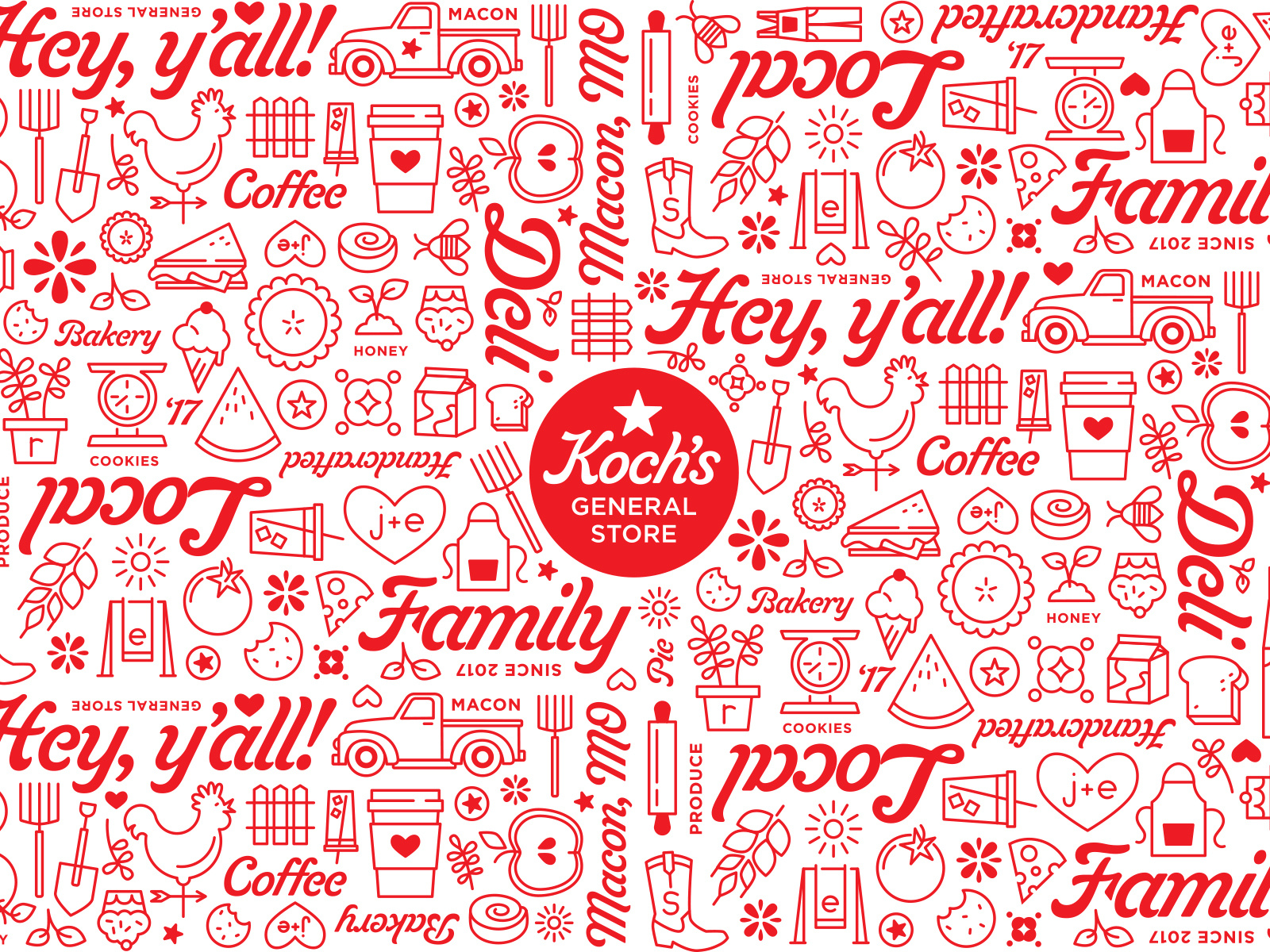 General Store Deli Paper by Megan Clark on Dribbble