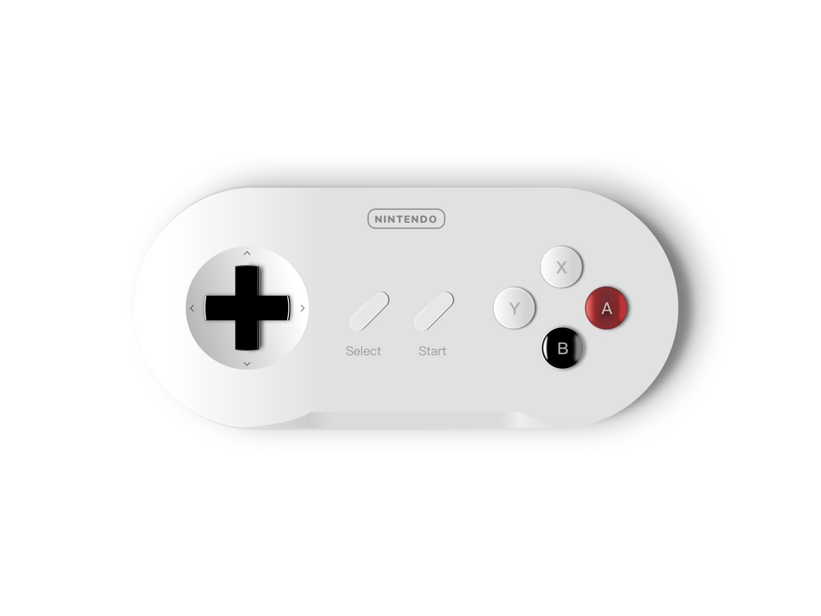 Nintendo Gamepad 1990 by Roccck on Dribbble